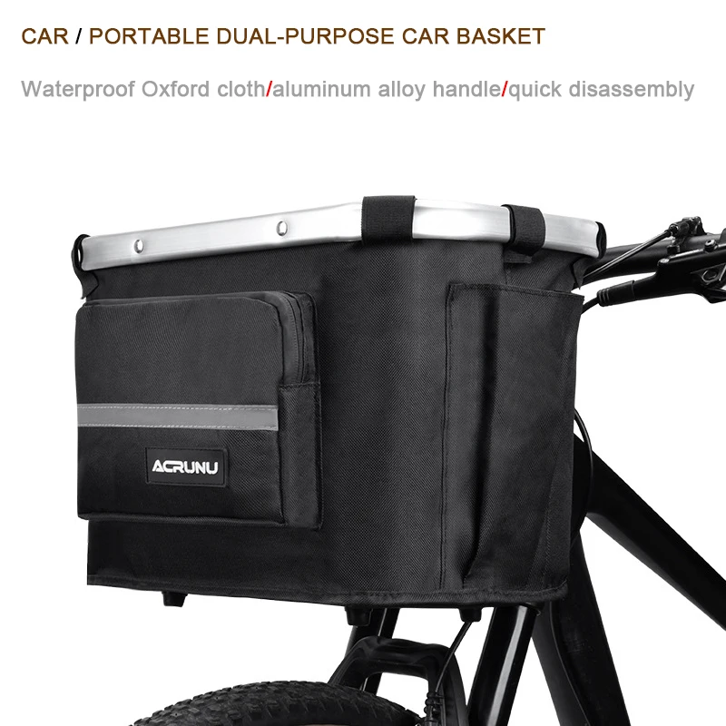 Bicycle-Basket-Scooter-Folding-Portable-Vegetable-Basket-Electric ...