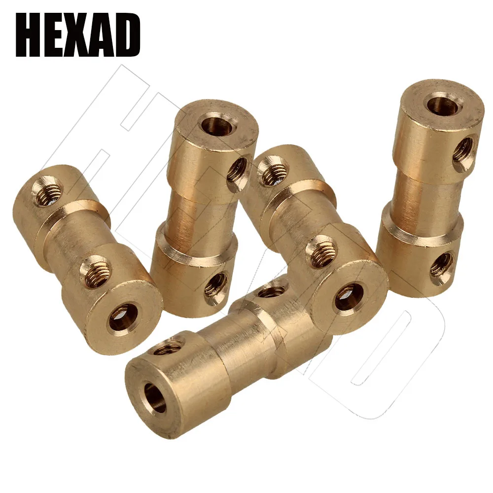 황동 전송 커넥터 Rc 보트 자동차 비행기 2233317456mm N20 모터 커플 링 커플러 커넥터 슬리브