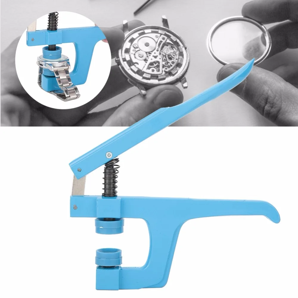 11Pcs Watch Back Case Presser Clamp Plier Dies Set Watch Crystal Front ...
