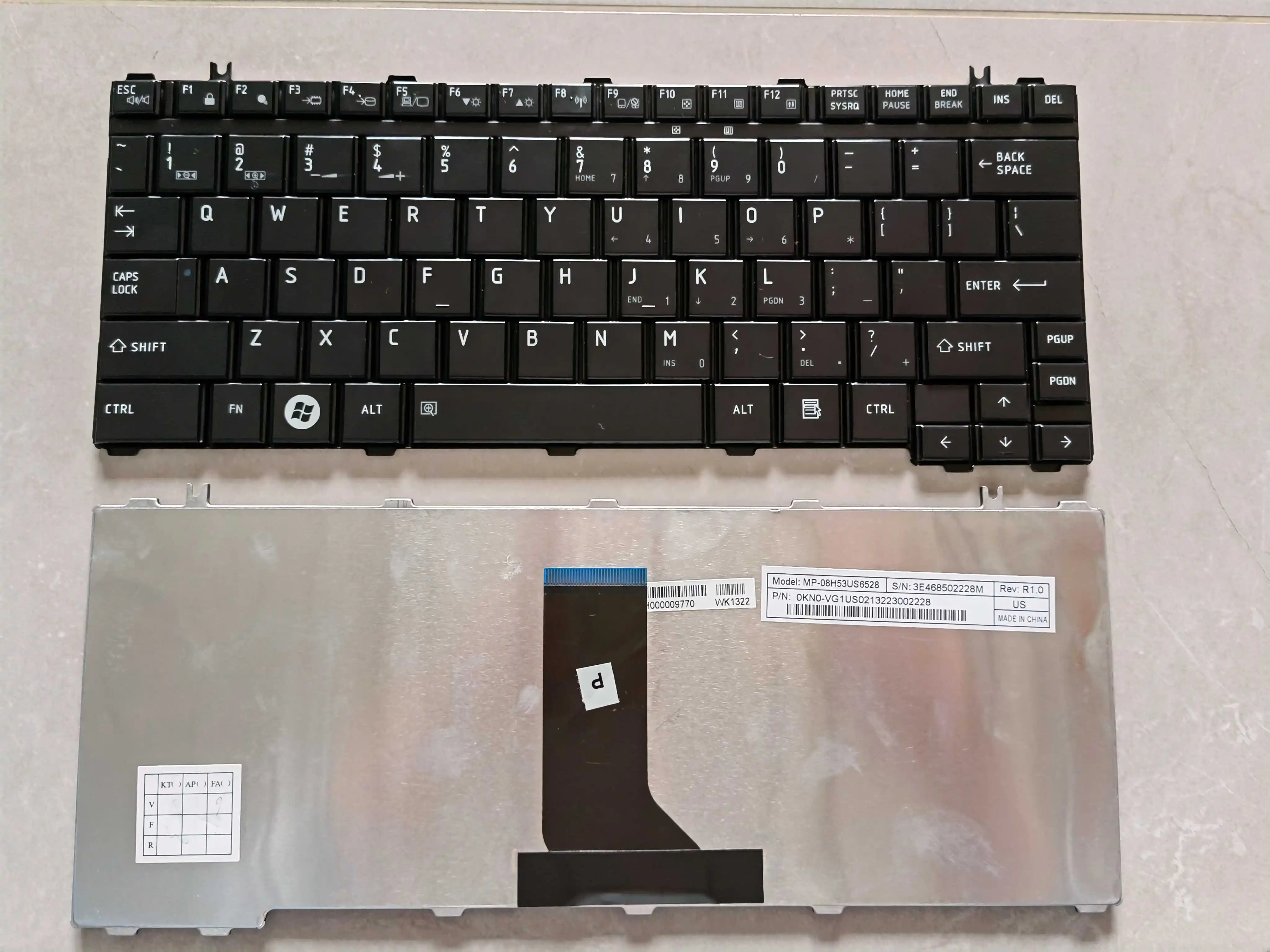 New-FOR-Toshiba-Satellite-U500-U505-T130-T131-M800-M832-M900-US ...