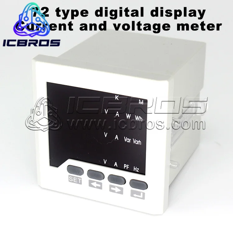 72-Three-phase-Multifunctional-Digital-Display-Current-And-Voltage ...