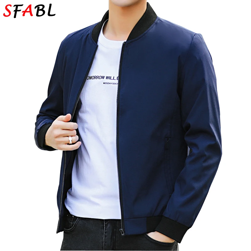 Slim-Fit-Luxury-Baseball-Coats-Zipper-Pocket-Bomber-Jacket-Men-s ...