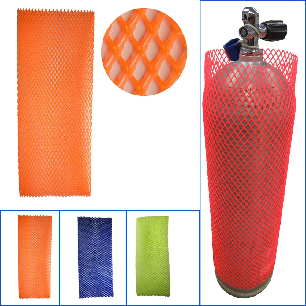 6-9-8-Heavy-Duty-PVC-Scuba-Diving-Tank-Protective-Mesh-Dive-Cylinder ...