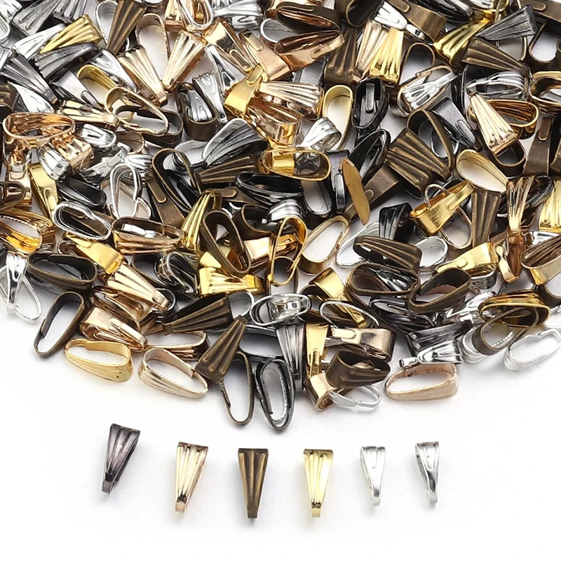 High-Quality-Pendant-Clips-Pinch-Bail-Clasp-Connectors-Necklace-Hooks ...