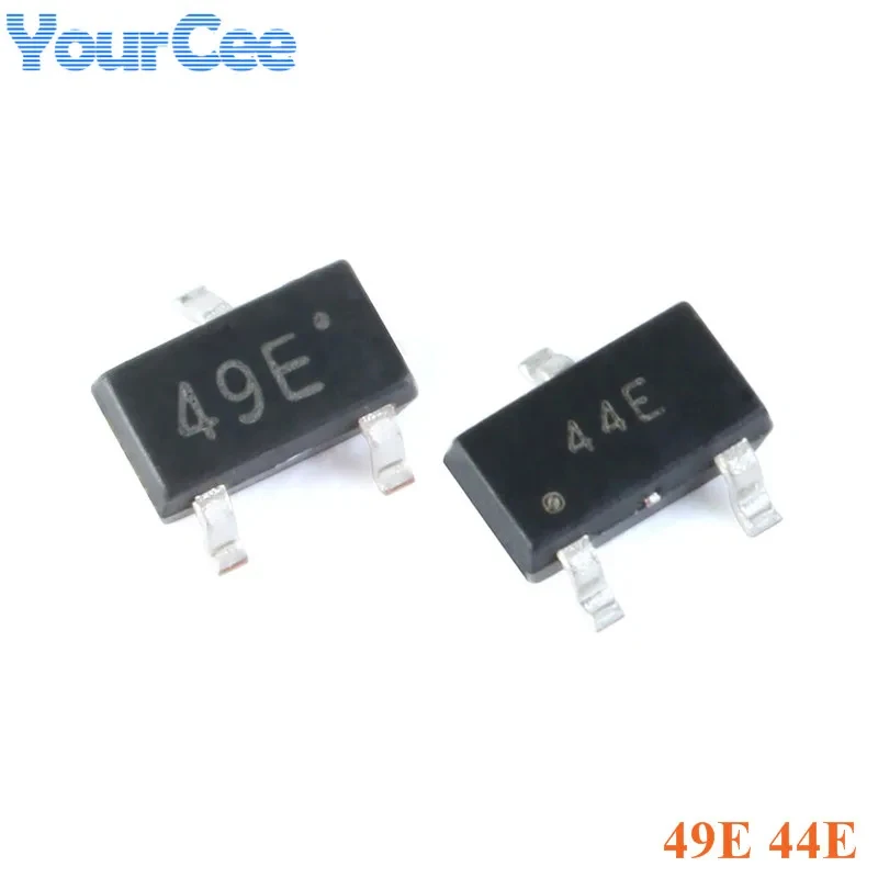 50pcs-10pcs-44E-49E-SOT23-SMD-Hall-Effect-Sensor-Switch-SMD-Hall ...