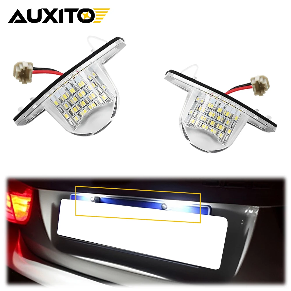 2Pcs-Canbus-LED-Car-License-Number-Plate-Light-for-Honda-Fit-2007-2020 ...
