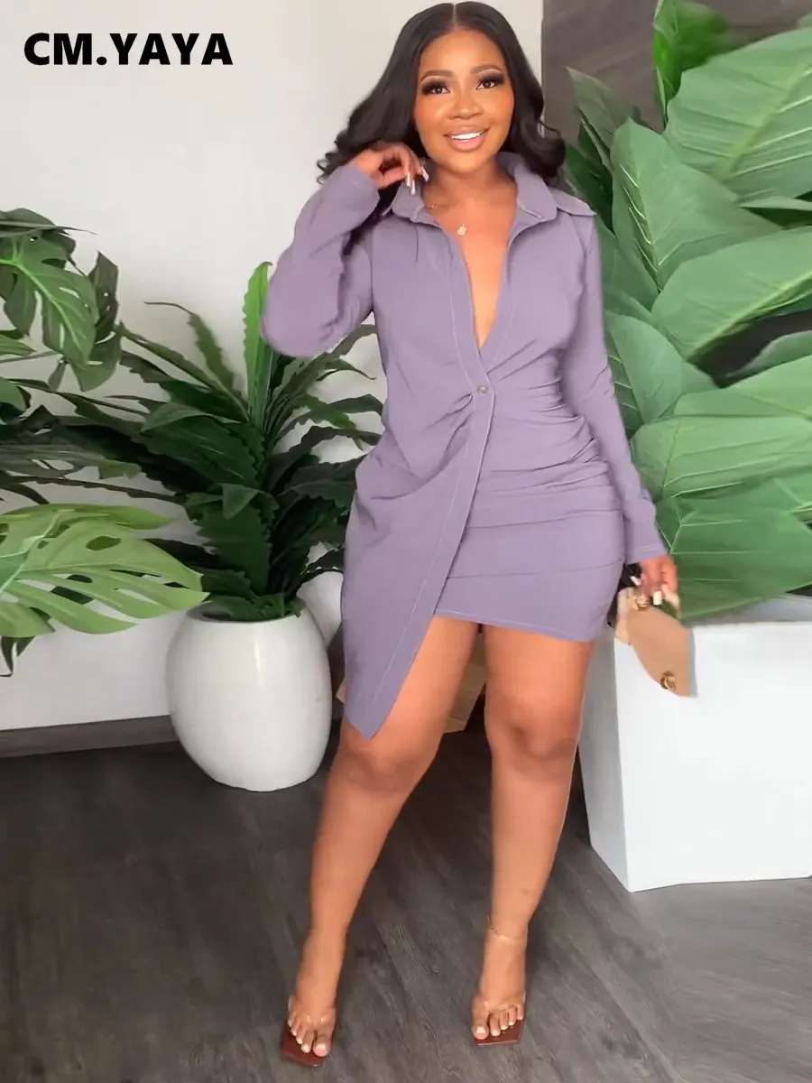 CM-YAYA-Women-Long-Sleeve-Ruched-Up-Bodycon-Midi-Dress-INS-2023-Evening-Sexy-Party-Lapel.jpg