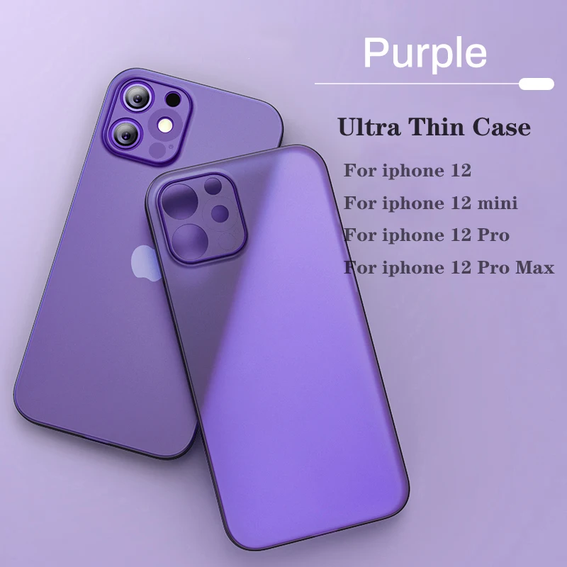 Ultra-Thin-PP-Matte-Case-For-iphone-12-Pro-Max-12-mini-Personality ...