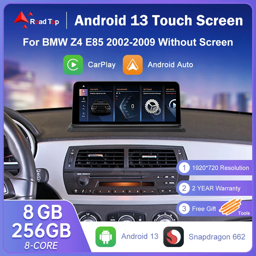 Android-13-Stereo-Head-Unit-for-BMW-Z4-E85-No-Factory-Screen-with-Wireless-CarPlay-Auto.jpg