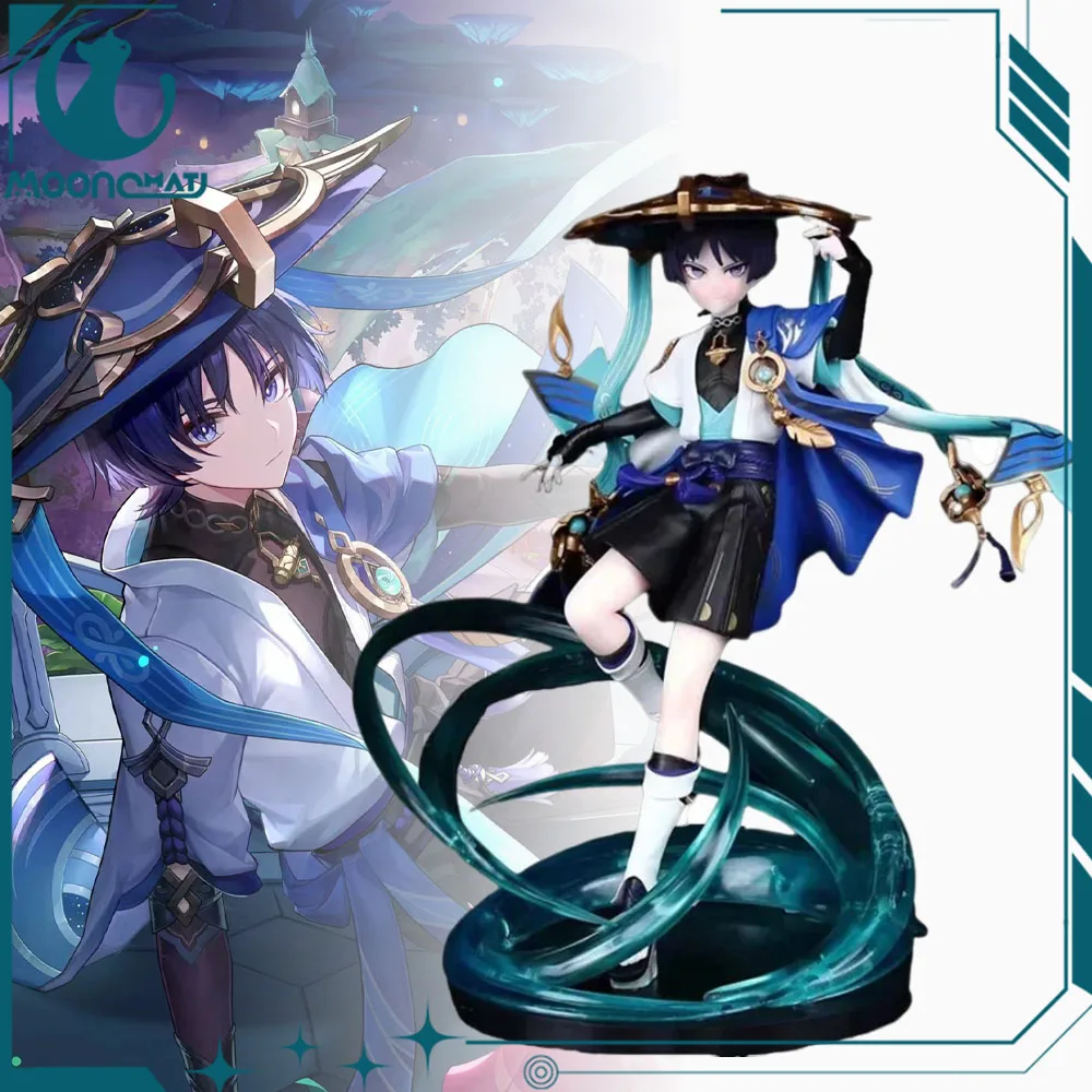 Genshin-Impact-Anime-Figure-Scaramouche-Wanderer-Action-Figurine-24cm ...