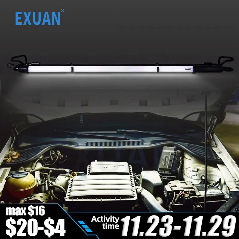 Work-Light-Engine-Hood-Engine-Maintenance-Light-Retractable-Bracket ...