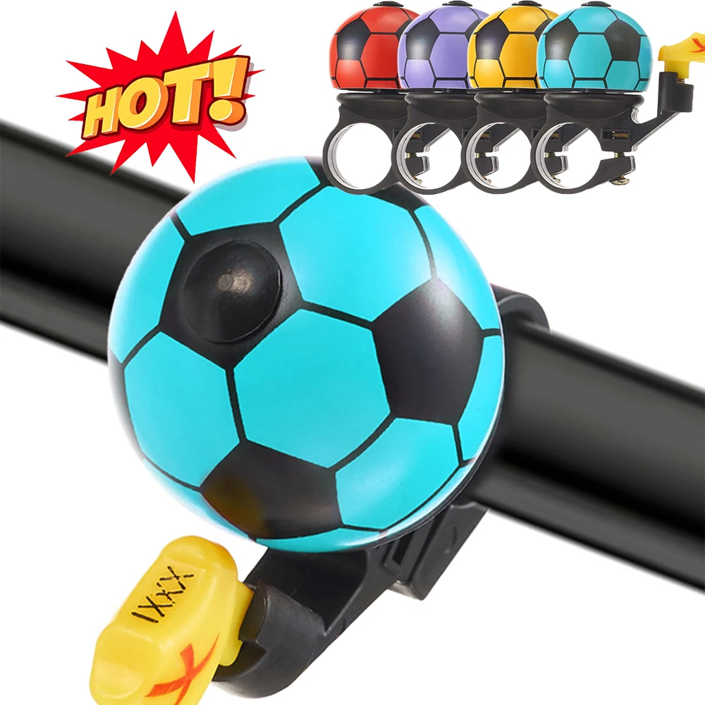 Bicycle-Bell-Loud-Mini-Cartoon-Football-Road-Cycling-MTB-Bike-Aluminum ...