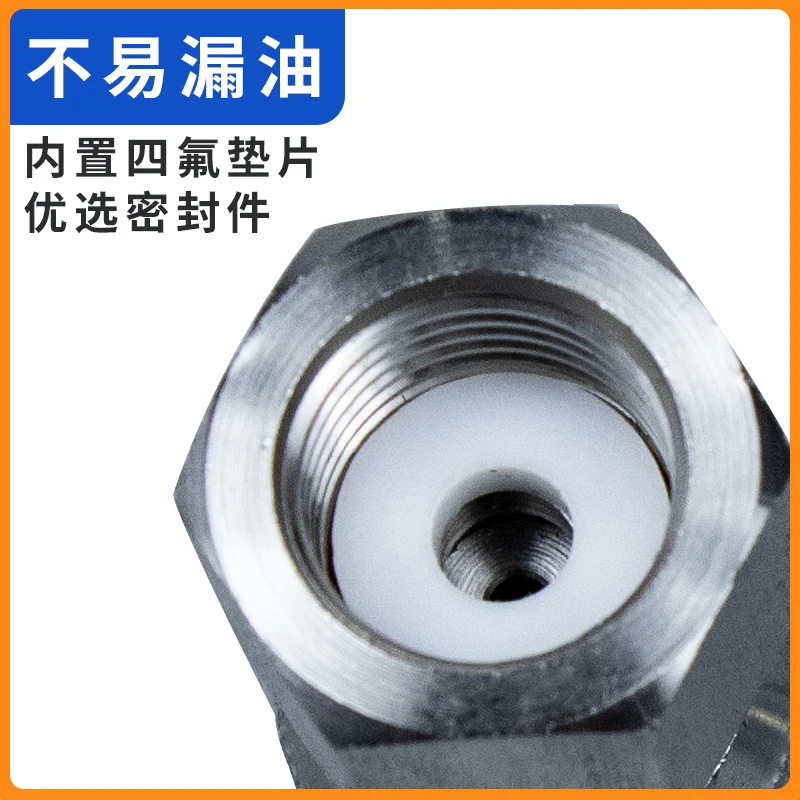 Pressure test joint High pressure test point Hose adapter Hydraulic ...