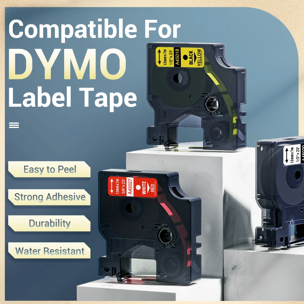 Dymo Manual Printer Ribbons | Dymo Label Maker D1 Tape | Dymo Labelwriter D1 Tape - Printer ...