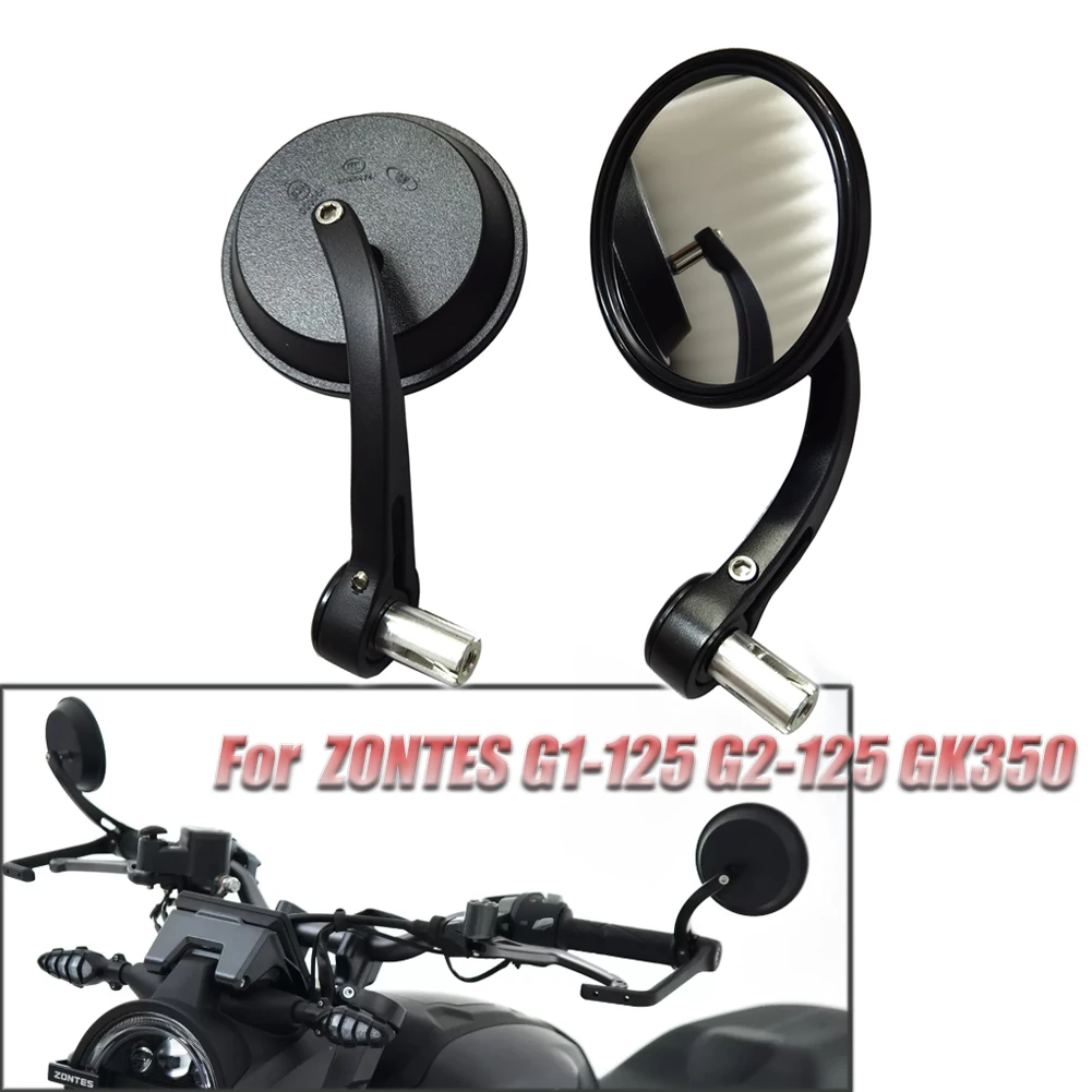 Motorcycle-Handlebar-Rearview-Mirror-Reversing-Handle-Bar-Ends-Side ...