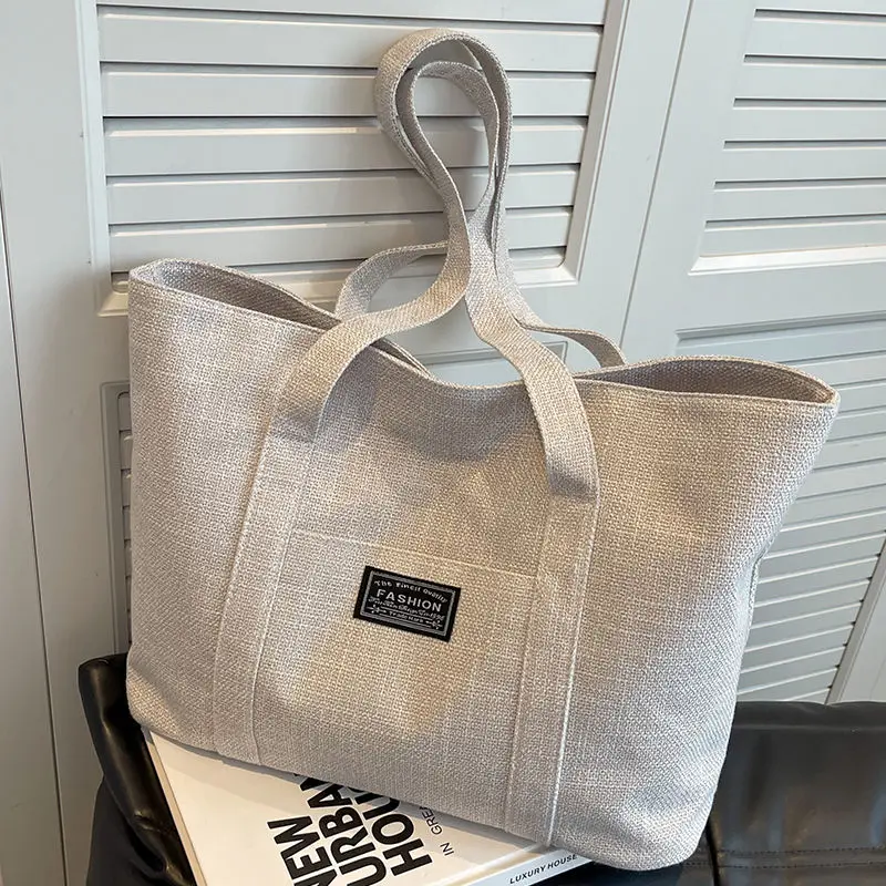 2024-New-Large-Capacity-Canvas-Handbag-for-Commuting-Office-Workers ...