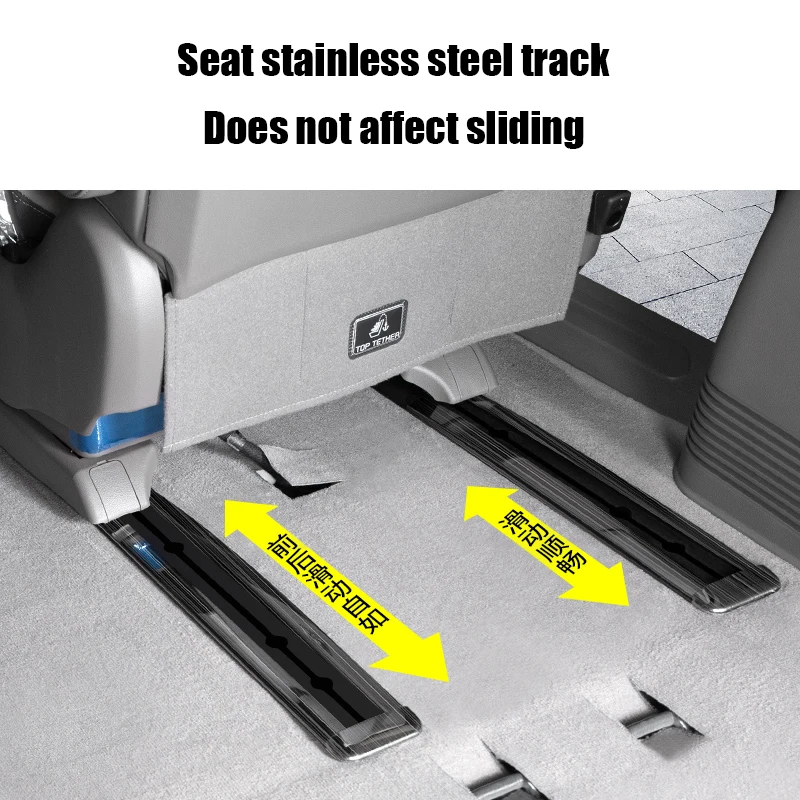 for-Kia-Carnival-Sedona-KA4-2021-2022-seat-track-covered-with-stainless ...