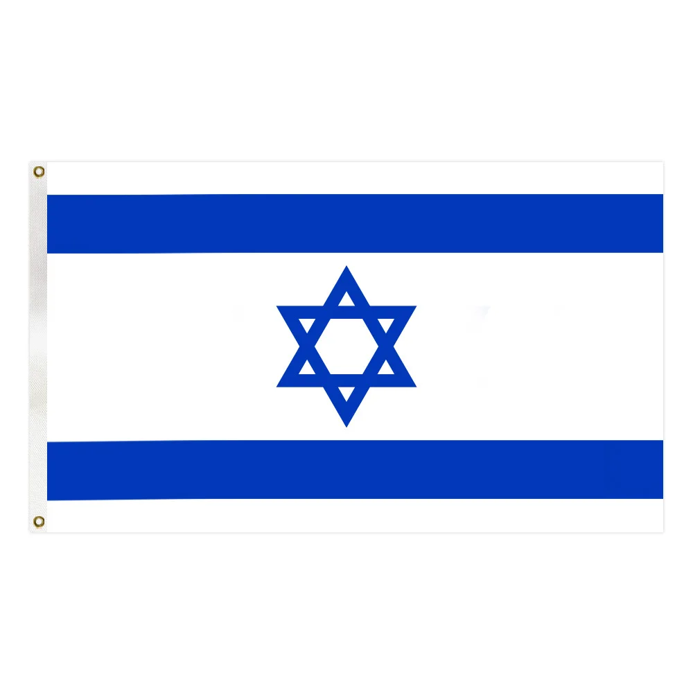 JIAHAO-NEW-israel-Flag-3ft-x-5ft-90-150cmHanging-israel-Flag-Polyester ...