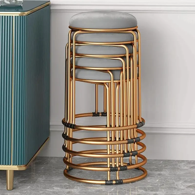 XXAA66Factory-straight-hair-Nordic-home-modern-simple-round-low-network ...