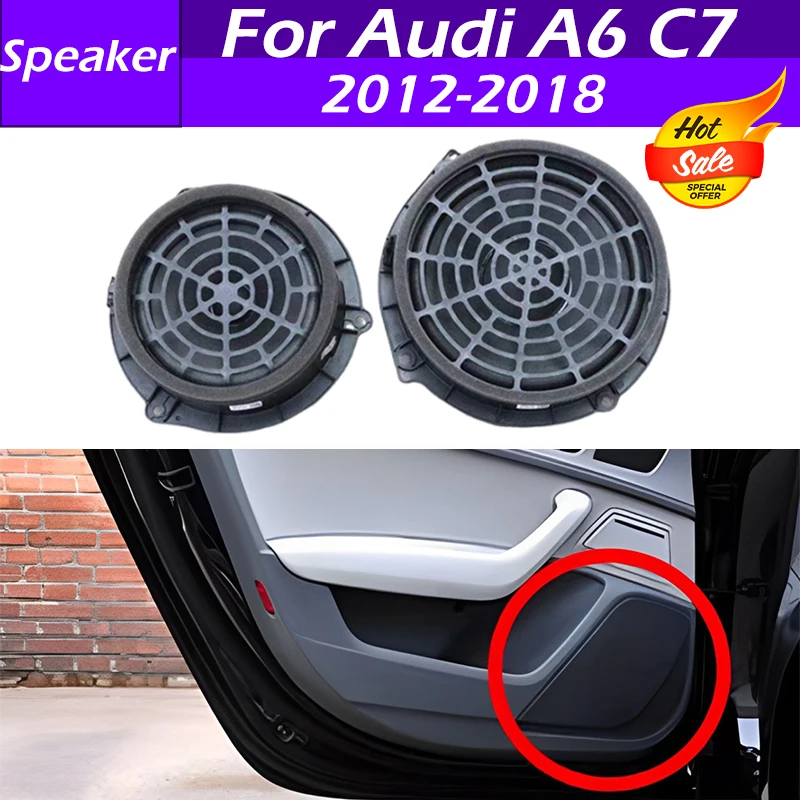 For Audi A6 C7 2012 2013 2014 2015 2016-2018 Car Front Rear Door ...