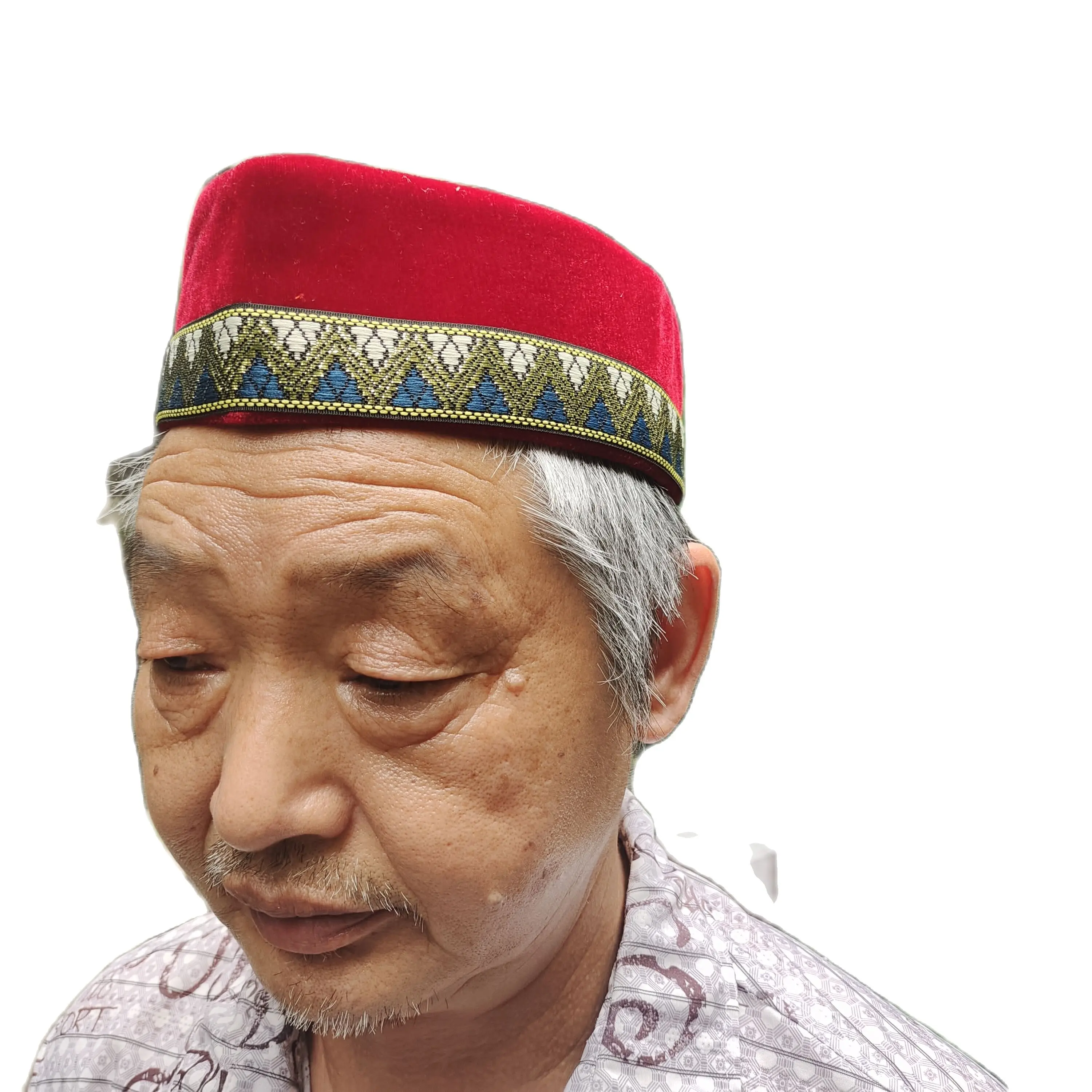 Muslim-Men-Hat-Malaysian-Boat-Cap-Prayer-Kufi-Islam-Bonnet-Islamic ...
