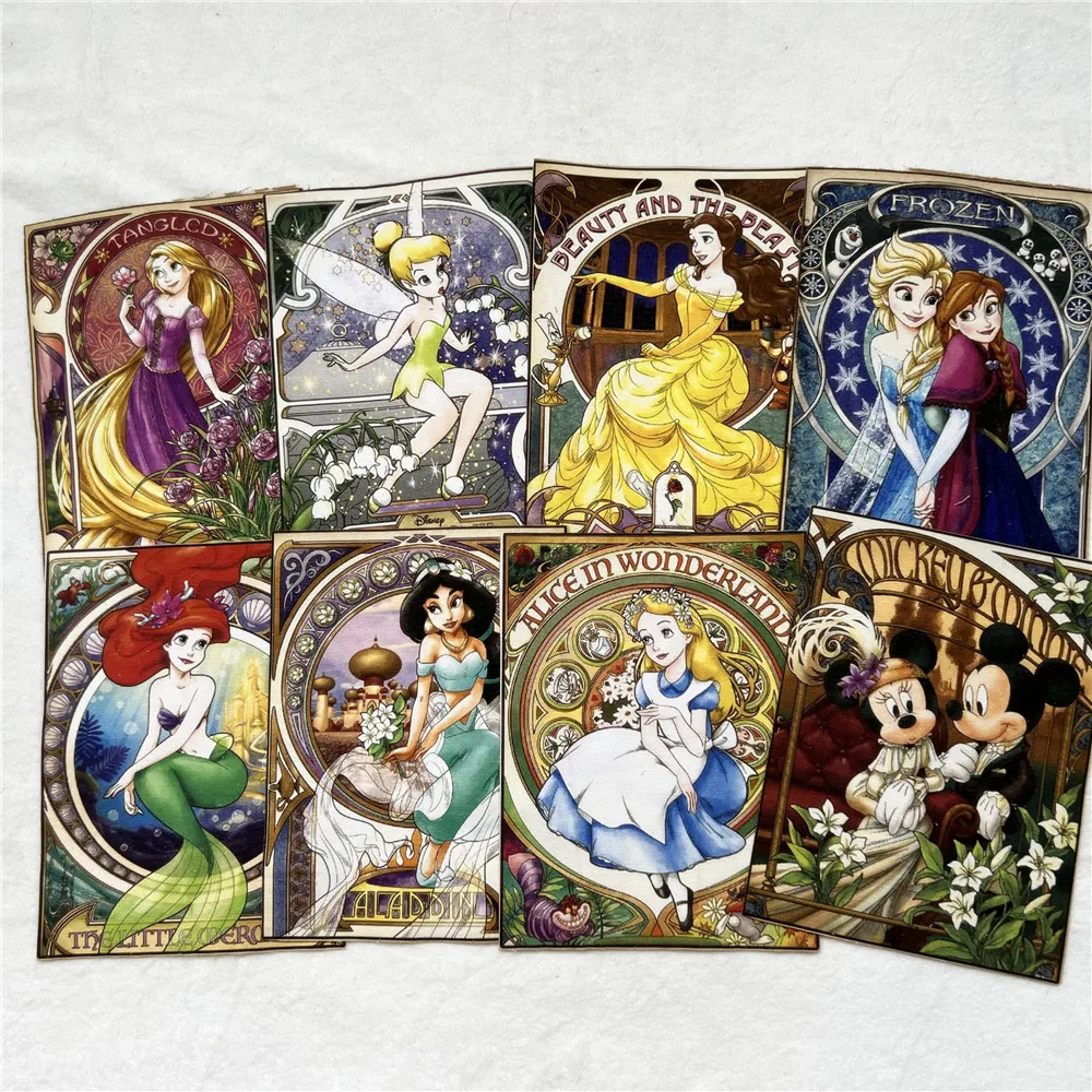 Disney-Princess-Tinker-Bell-DIY-Sewing-Fabric-Bag-Digital-Hand-Dyed ...