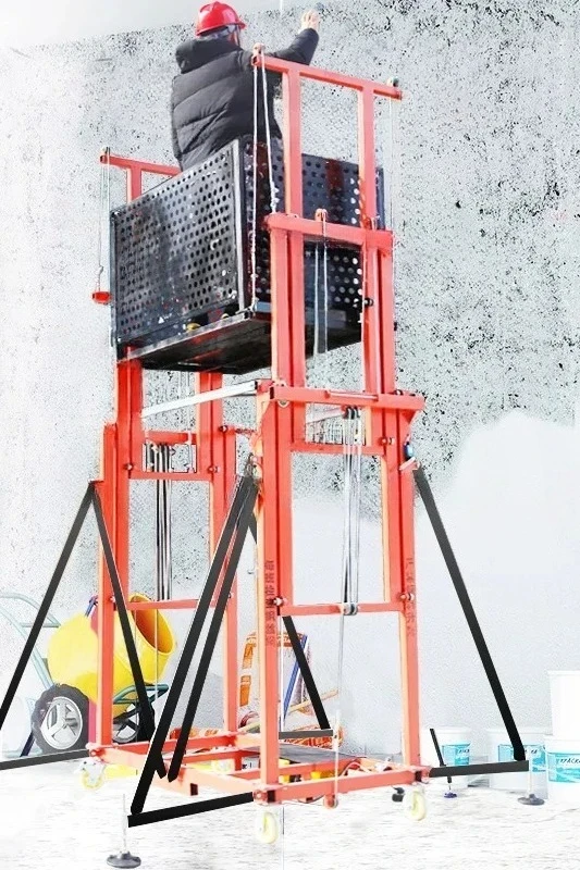 Electric Scaffolding Mobile Automatic Lifting Platform Remote Control ...