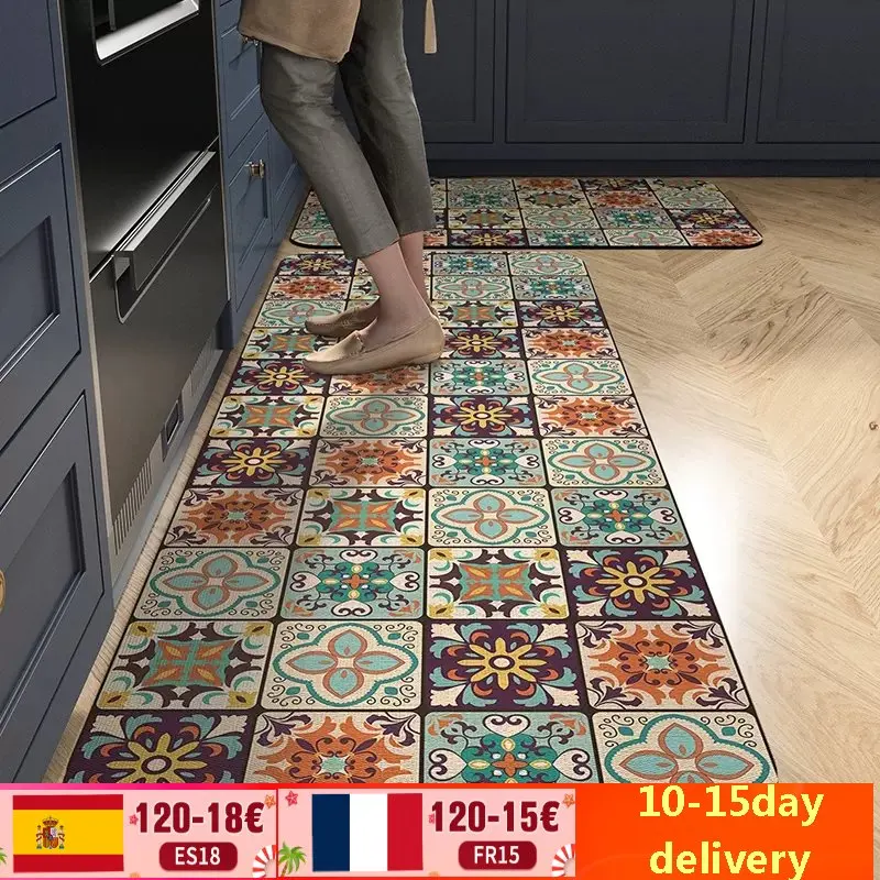 Non-slip Kitchen Carpets For Living Room Bedroom Long Area Rug Entrance ...