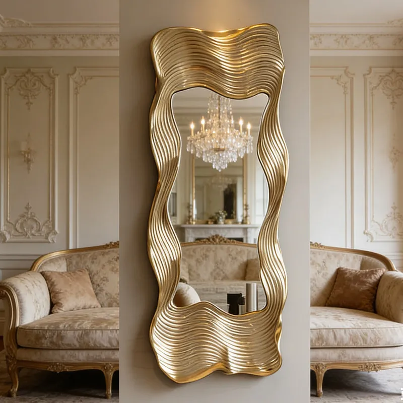 Gold Mirror Design Full Body Mirrors Decoration Home Bedroom Mirror ...