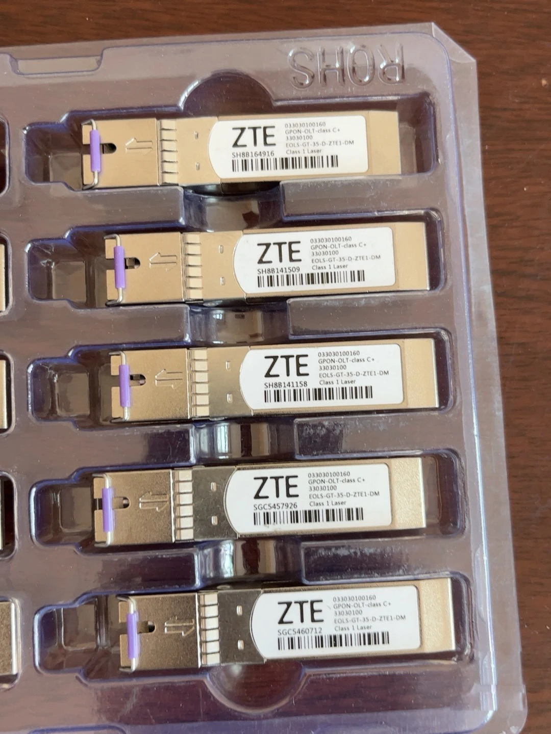 ZTE GPON OLT Optical fiber module CLASS C + Transceiver SFP module for ...