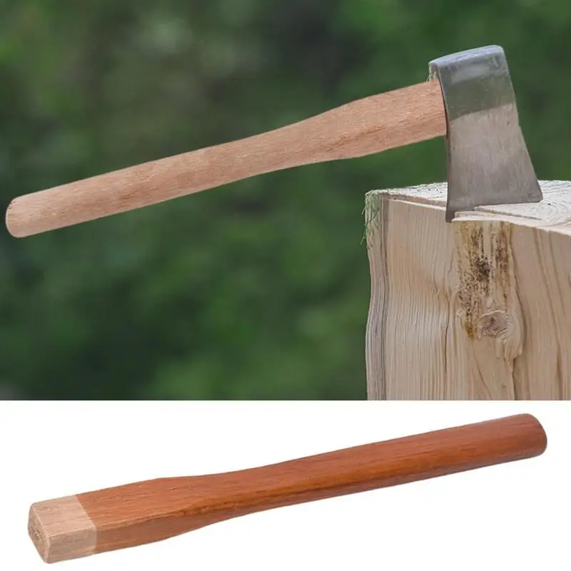 Universal-Axe-Handle-Replacement-Curved-Solid-Wooden-Handle-For-Axe ...