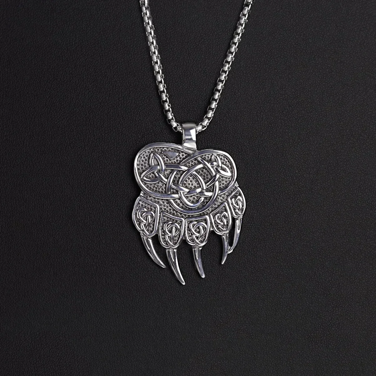 Never-Fade-Viking-Celtic-Wolf-Claw-Necklace-Men-Norse-Rune-Bear-Self ...