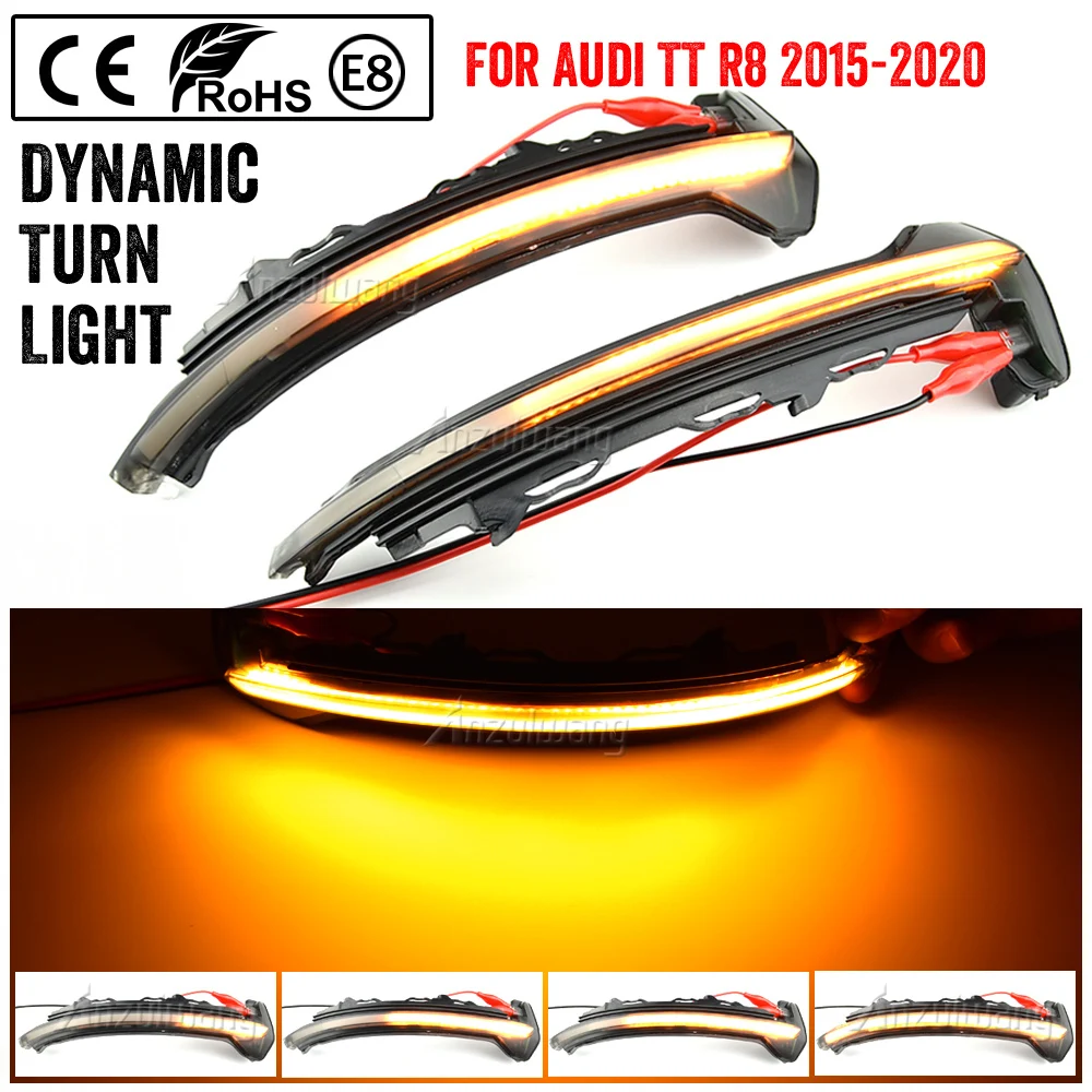 LED-Traffic-Turn-Signal-Light-Dynamic-Rearview-Side-Mirror-Blinker ...