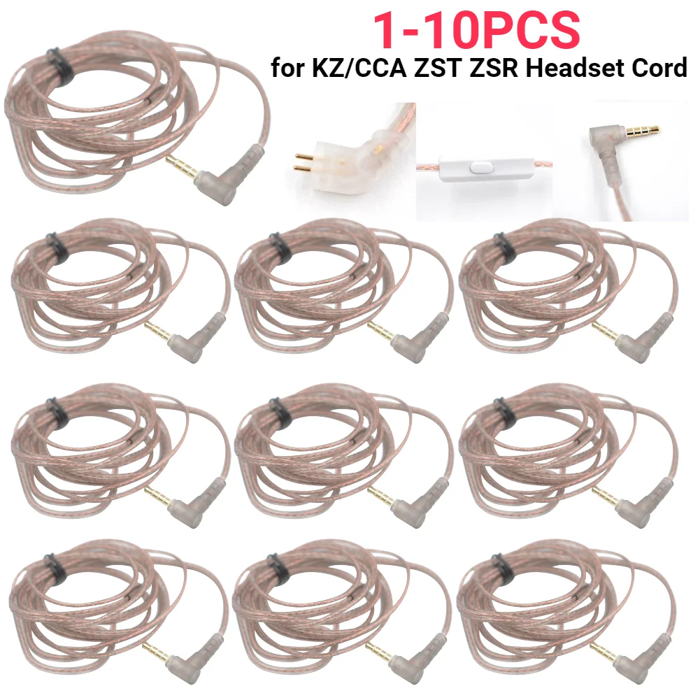 High-Purity-Oxygen-Free-Copper-Twisted-Earphone-Cable-for-KZ-CCA-ZST ...