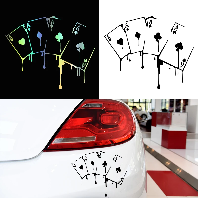 15-6X12-7CM-Interesting-Casino-Poker-Games-Car-Sticker-High-Quality ...