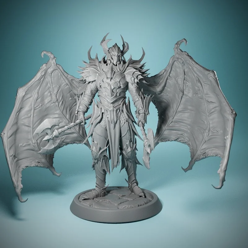 Dravon-Leader-of-the-Night-with-winged-mask-Dungeons-Dragons-3D ...