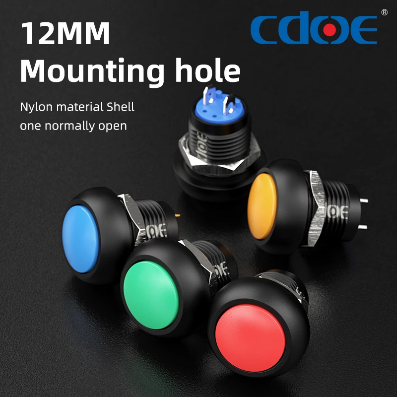 12mm-Momentary-Latching-Push-Button-Switch-1-2-Mounting-Hole-On-Off ...