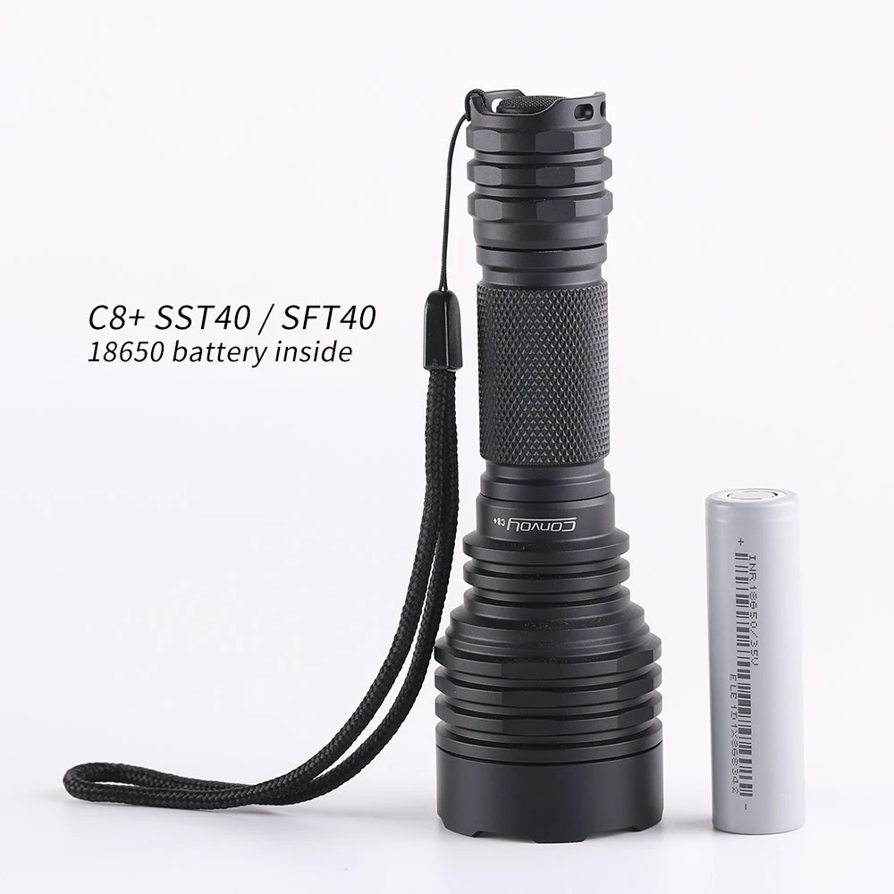 Convoy C8+ with luminus SST40 SFT40 ,copper DTP board and ar-coated ...