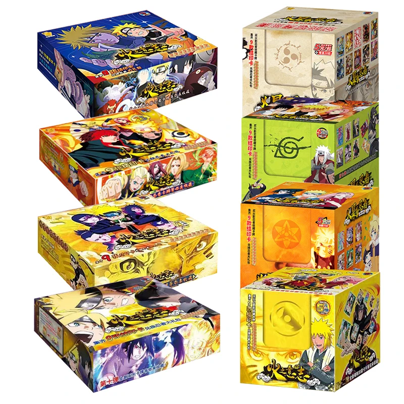 New Original Naruto Deluxe Collection Edition Card Naruto Sasuke Anime ...