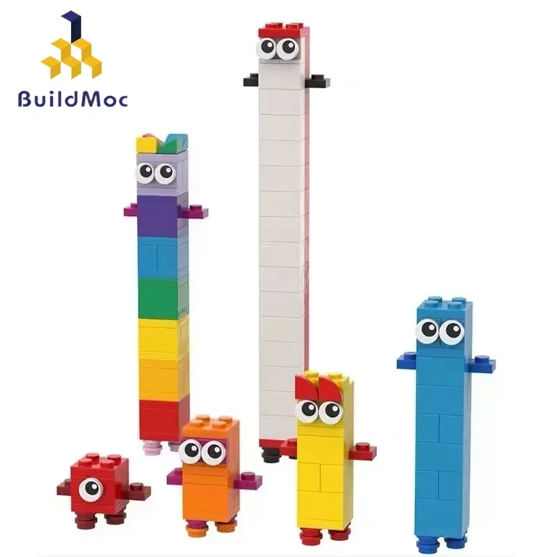 No-1-10-Building-Block-Set-257-Pieces-Creative-Math-Number-Building ...