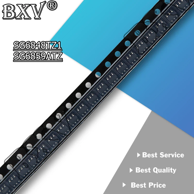 10PCS-LOT-SG6848TZ1-SG6848-SG6848T-SG6859ATZ-SG6859A-SG6859-SOT-23-6 ...