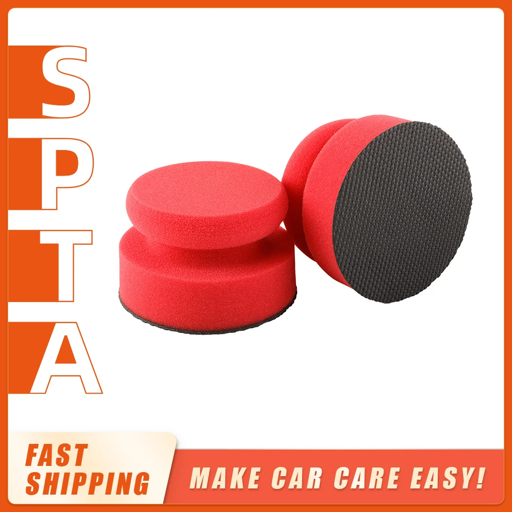 SPTA-Synthetic-Clay-Bar-Ball-Clay-Bar-Block-Hand-Clay-Bar-SpongePad-For ...