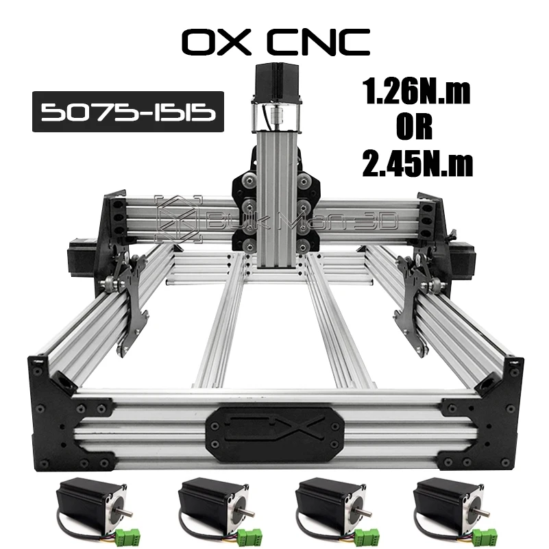 20-off-BulkMan-3D-OX-CNC-Router-Mechanical-Kit-4Axis-Woodworking ...