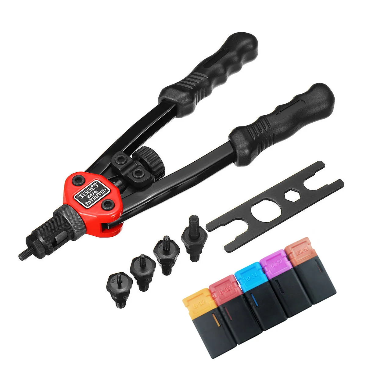 ALLSOME-Hand-Rivet-Nut-Tool-Kit-Hand-Blind-Riveter-with-5-Pcs-Mandrels ...