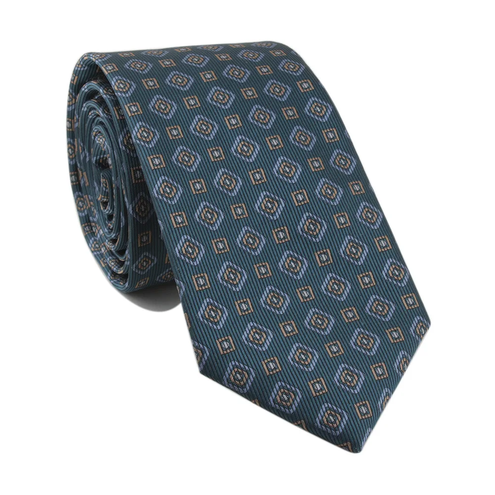 Linbaiway gravata de 7cm para homens, gravata de poliéster, para ...