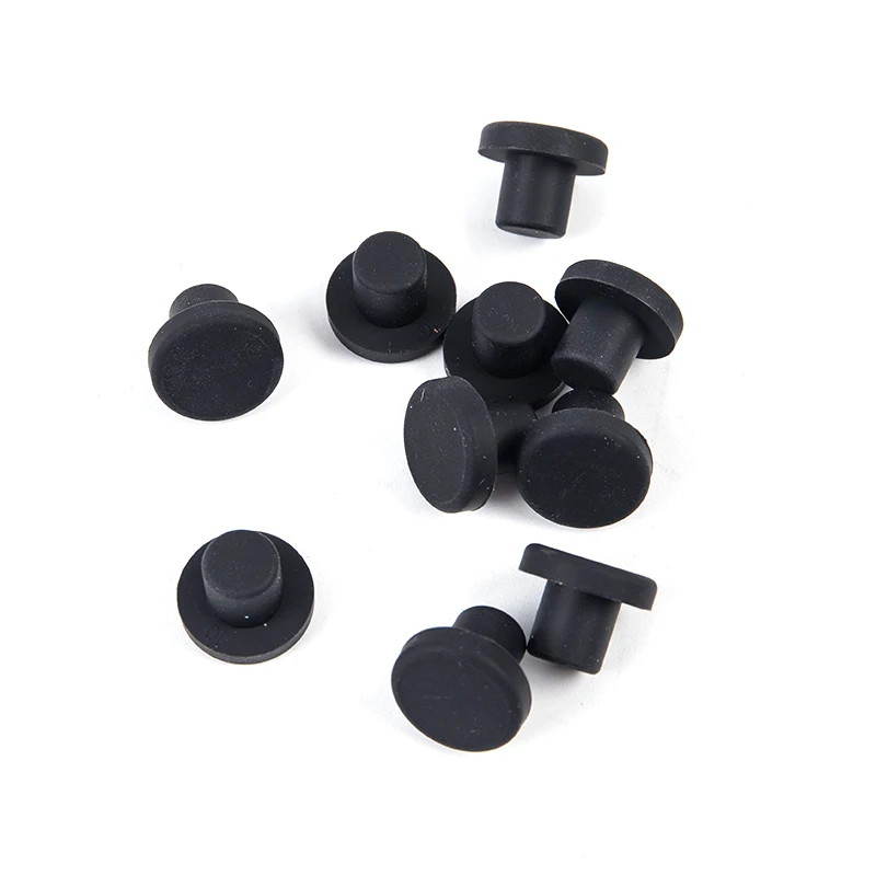 10Pcs-Solid-Rubber-Hole-Caps-3-12mm-High-Temperature-Resistance-Seal ...