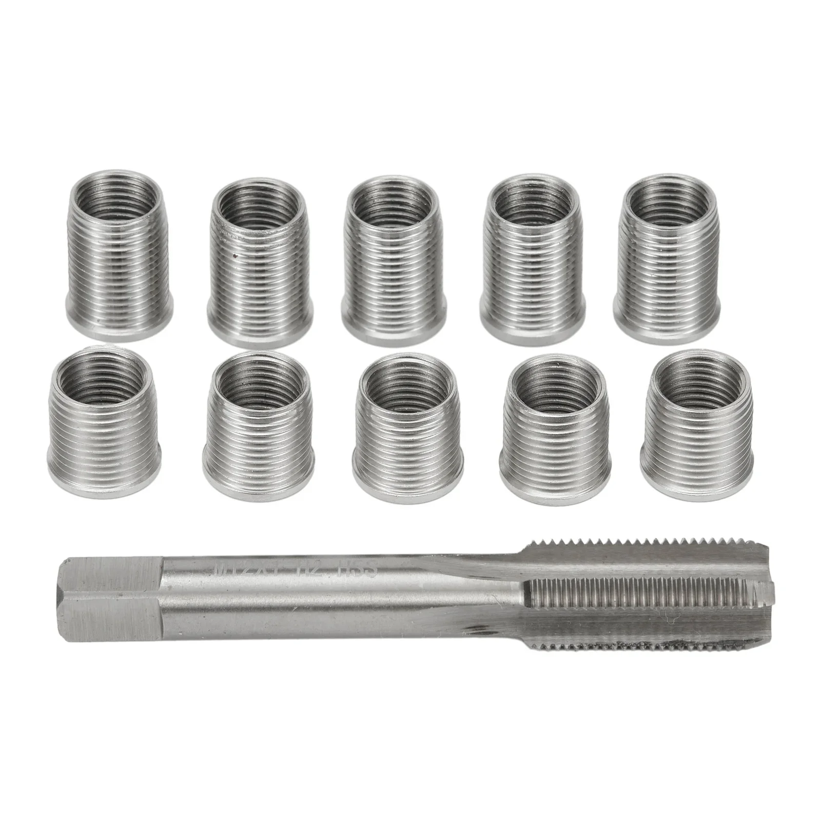 10PCS-Tap-And-Die-Set-Thread-Hole-Repair-Tool-Metal-M10X1-0-Nuts-And ...