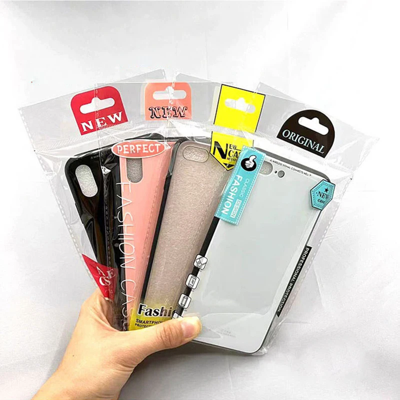 500pcs OPP Packaging Bag For Samsung iPhone Xiaomi Cover Bag Neutral ...