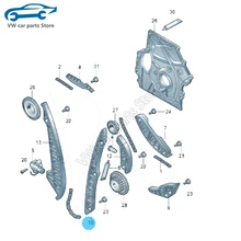 06k109469d Timing Chain Suit Repair Kit For Audi Q5 A3 A4 A5 A6 A7 Vw ...