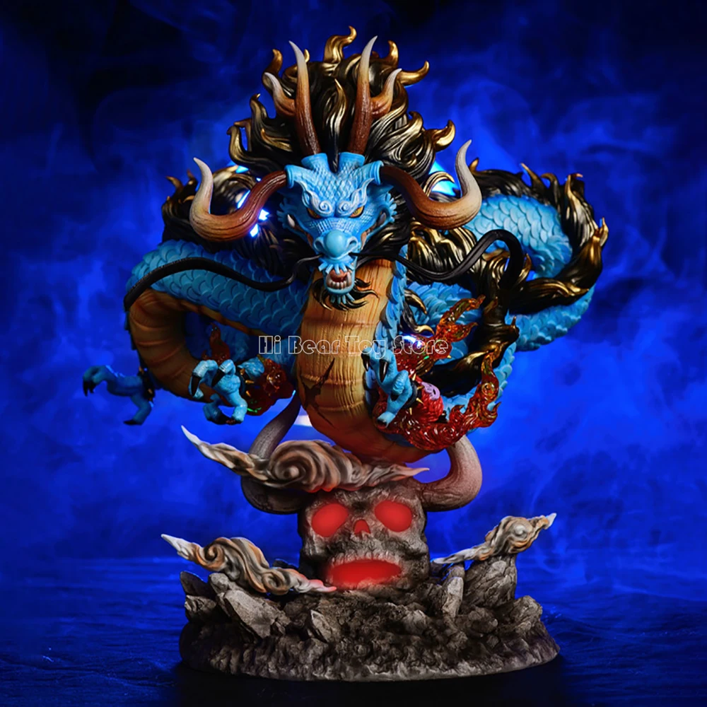 One-Piece-Kaido-Dragon-Figura-Anime-com-Luz-Action-Figure-PVC-Boneca ...